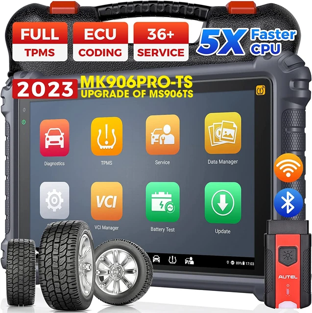 AUTEL MAXISYS MK906 Pro-TS Valise Diagnostic Auto Tous systèmes Codage ECU TPMS EUR 1.399,00 ...