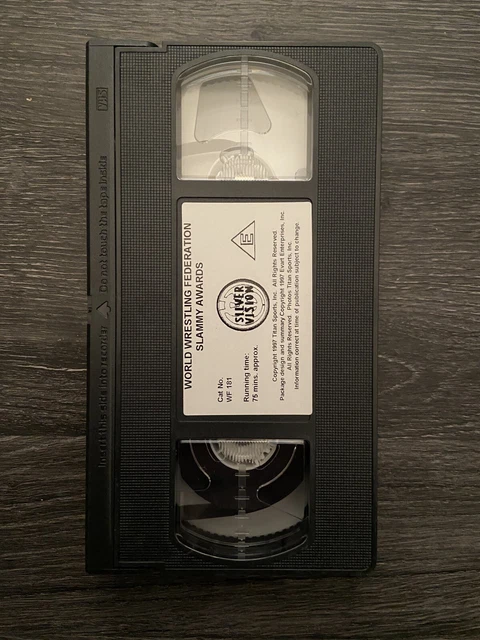 WWF 1997 COLISEUM Video VHS Slammy Awards WWE Wrestling Bret Hart ...
