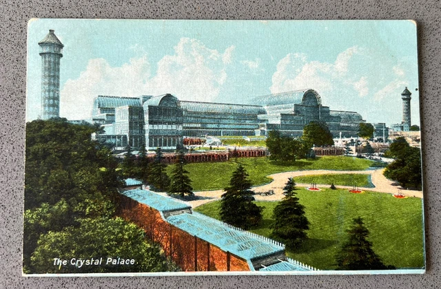 THE CRYSTAL PALACE Croydon Post Card London Surrey £4.20 - PicClick UK