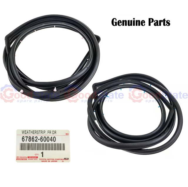 GENUINE LANDCRUISER 75 Series Ute Front RH LH Door Seal Rubber ...