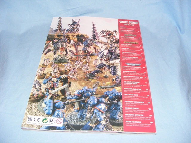 WHITE DWARF 495 Warhammer 40,000 Magazine 2023 Wargaming Book Brand New ...