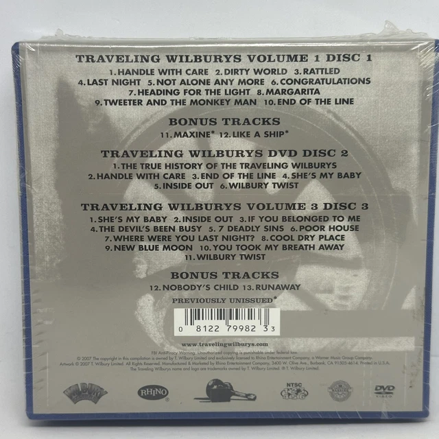 THE TRAVELING WILBURYS Collection Limited Edition 2 Cd Dvd Book Sealed £54.62 - PicClick UK