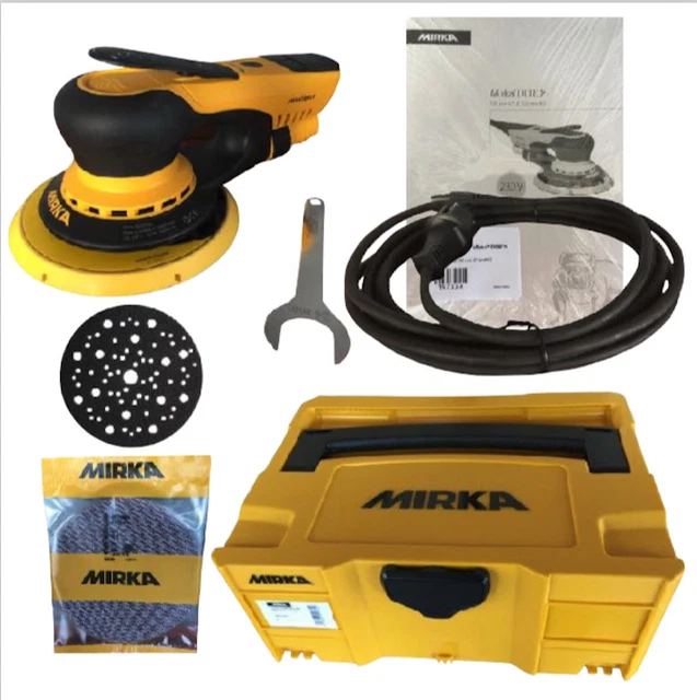 MIRKA DEROS SMERIGLIATRICE eccentrica in Systainer - rettificatrice Ø ...