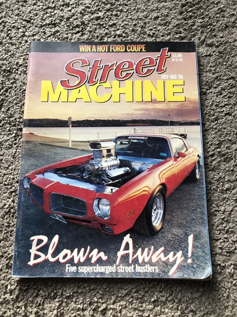 STREET MACHINE MAGAZINE - July/August 1986 $10.50 - PicClick AU