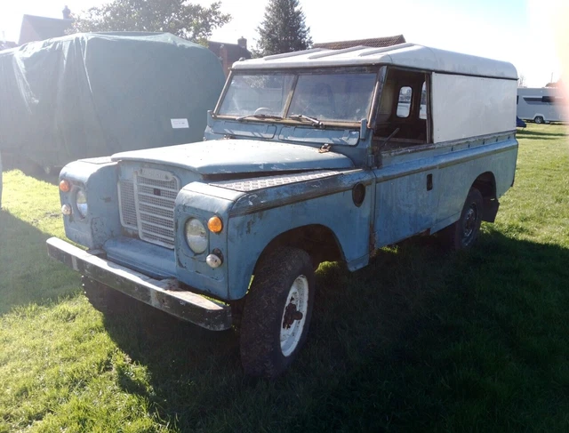 LAND ROVER SERIES 3 LWB 109 diesel project £975.00 - PicClick UK