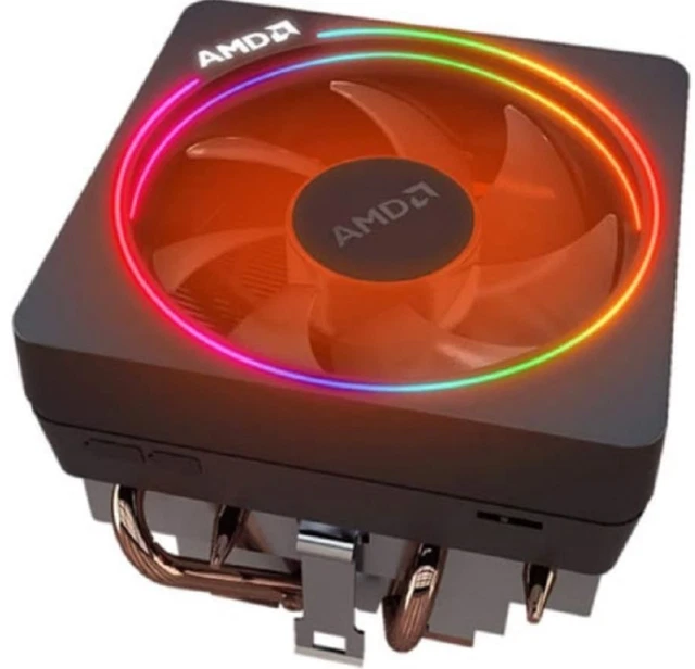 AMD RYZEN WRAITH Prism CPU Cooler Heatsink & Fan RGB LED Brand New £26. ...
