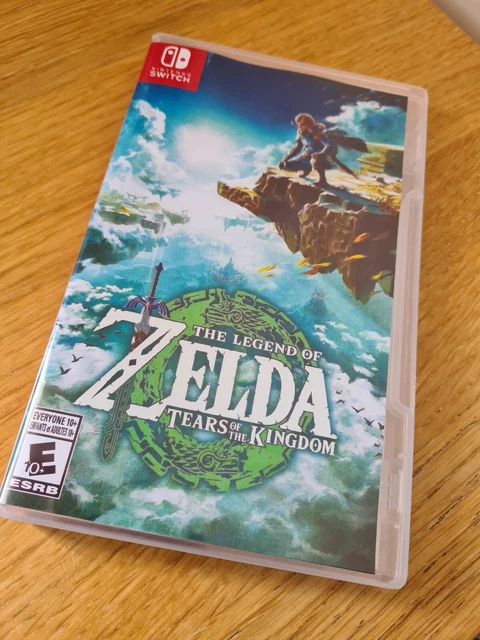 THE LEGEND OF Zelda:Tears of the Kingdom RE PRINTED COVER Nintendo ...