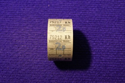 DARLINGTON TRANSPORT 2P BUS CONDUCTOR CLIPPY ULTIMATE TICKET MACHINE ...