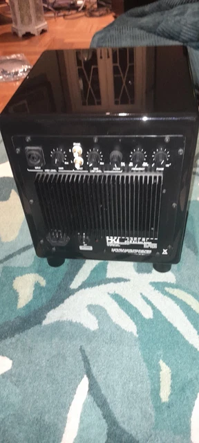 BK ELECTRONICS XLS200 MKII Piano Black 275W Sub Bass System Subwoofer £ ...