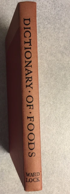 DICTIONARY OF FOODS And Culinary Encyclopedia C.Herman Senn EUR 4,47 ...