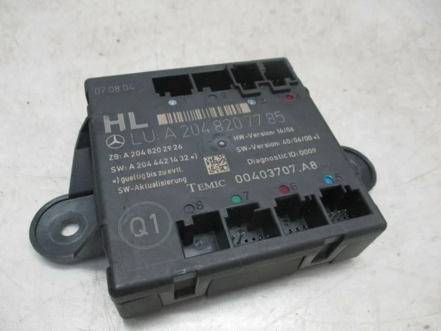 CONTROL UNIT DOOR Module Rear Left Mercedes-Benz (W204) $90.48 ...