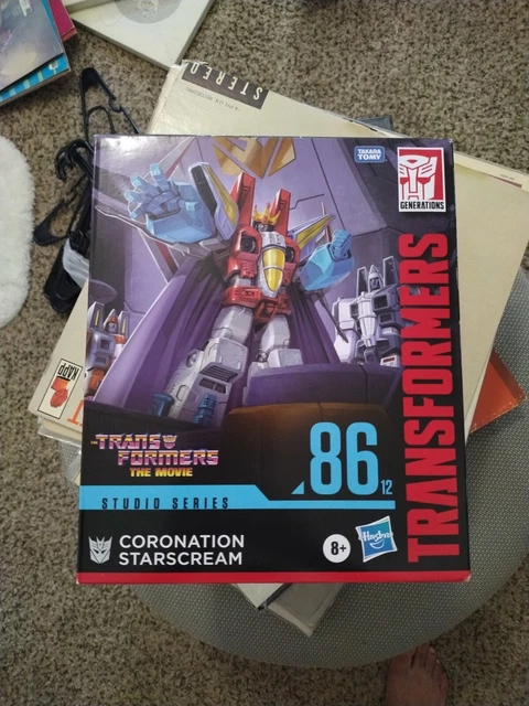 TRANSFORMERS STUDIO SERIES The Movie 1986 Coronation StarScream Voyager ...