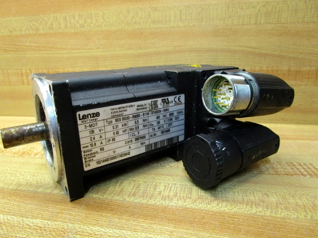 LENZE MCS 06C60-RS0B0-B11N-ST6S00N-R0SU Servo Motor ...