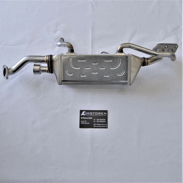 ORIG. MERCEDES 3,0 Diesel OM642 Abgaskühler Wärmetauscher A6421401875 ...
