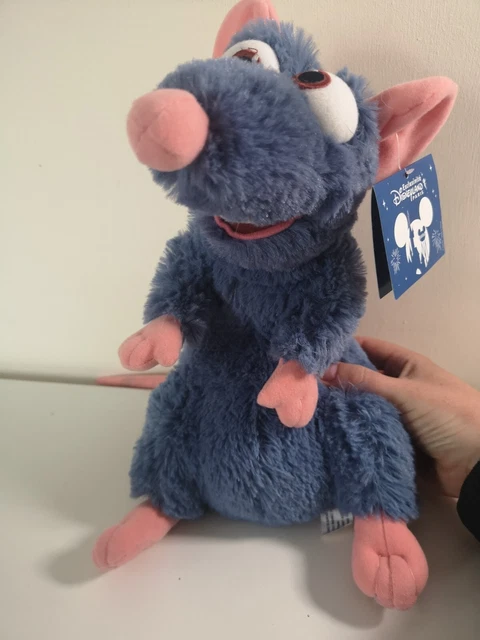 DISNEYLAND PARIS RATATOUILLE Remy Rat Disney Pixar Plush Soft Toy ...