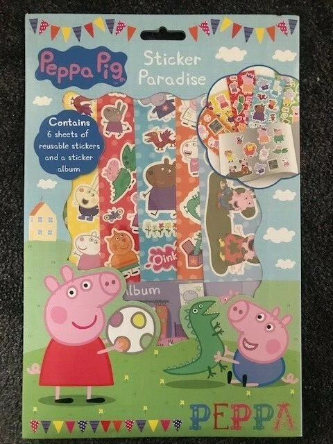 PEPPA PIG STICKER Paradise PEPPA PIG STICKERS Peppa Pig Busy Pack Card ...