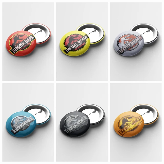 Jurassic Park Jurassic World Dominion Dinosaur T 6 Button Pin Badge 32mm £5 99 Picclick Uk