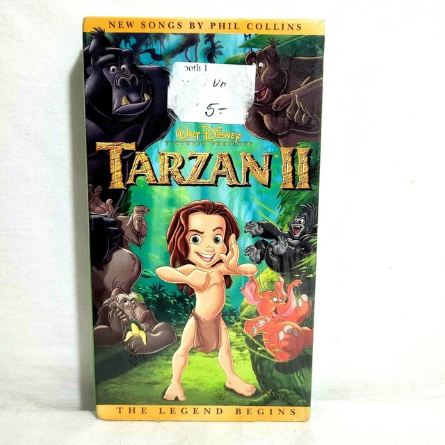 WALT DISNEY TARZAN II The Legend Begins VHS 2005 New Sealed $20.00 ...