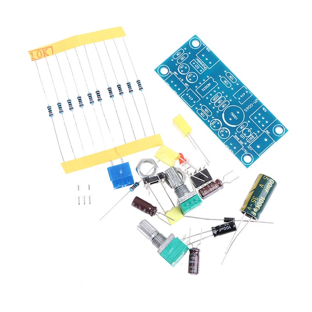 LOW PASS FILTER Bass Subwoofer Pre-AMP Amplifier Board Dual Power NE.cf ...