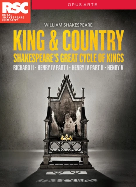 KING & COUNTRY - Shakespeare's Great Cycle of Kings (DVD) David Tennant ...