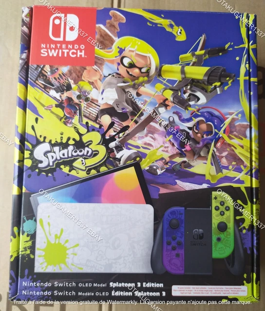 SPLATOON 3 NINTENDO Switch OLED Collector BOX NO CONSOLE EUR NEW ...