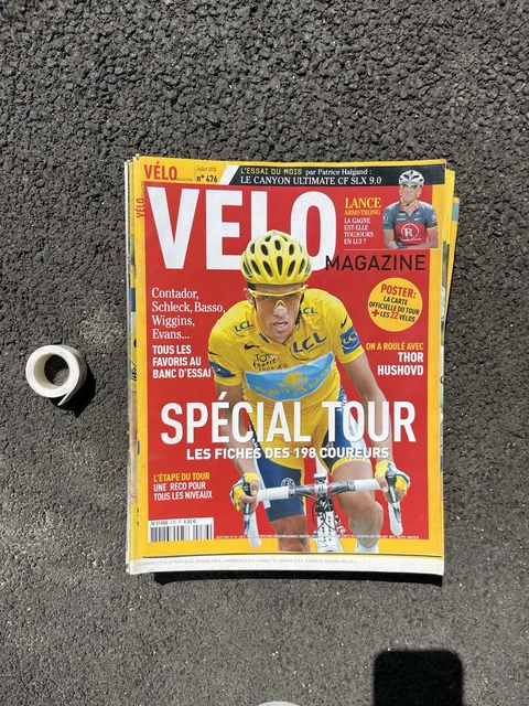 MAGAZINE RARE AUTHENTIQUE Collector Cyclisme Vélo Magazine Contador EUR ...