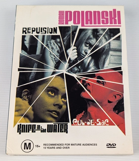 ROMAN POLANSKI BOX Set Repulsion / Knife In The Water / Cul De Sac ...