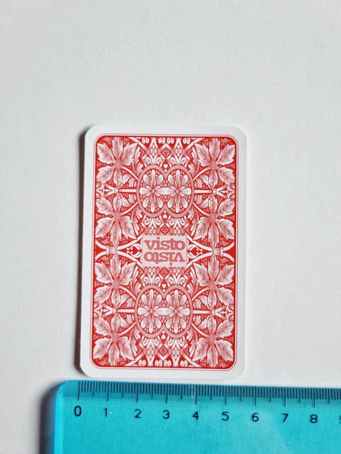 CARTE FICHI RETRO Rouge Originale Card Mercante En Fiera Visto Neuf EUR ...