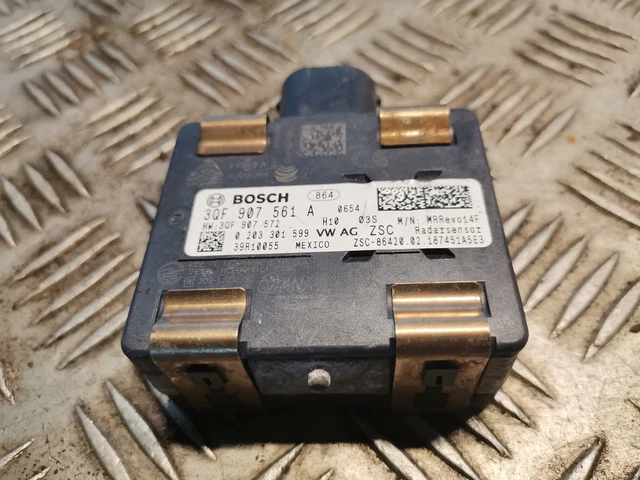 VW GOLF VII 7 ACC Radar Distronic Sensor 3QF907561A £79.99 - PicClick UK