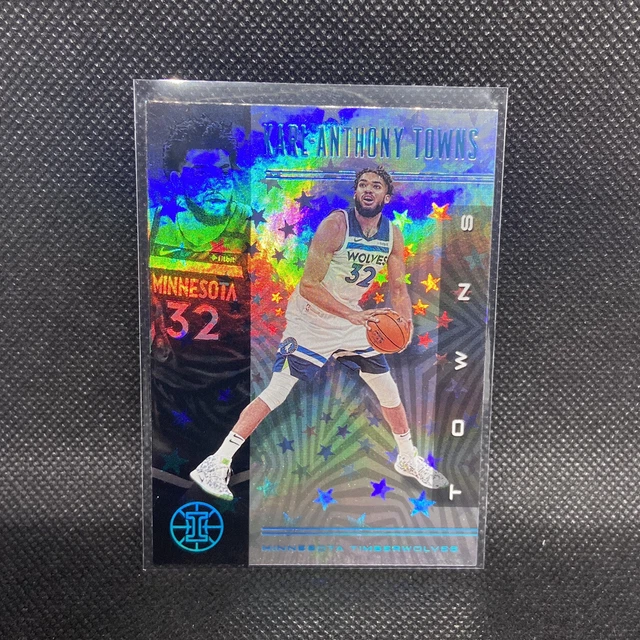 KARL ANTHONY TOWNS Starlight Parallel 2019-20 Panini Illusions ...