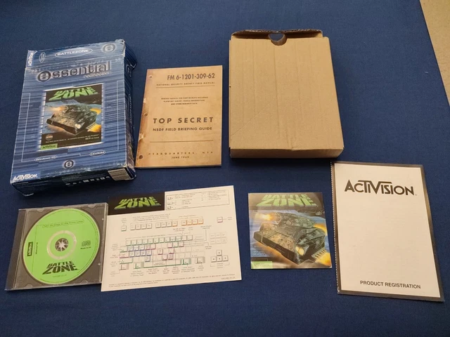 BATTLEZONE WINDOWS 95 CDROM PC Game. Big Box £16.00 - PicClick UK