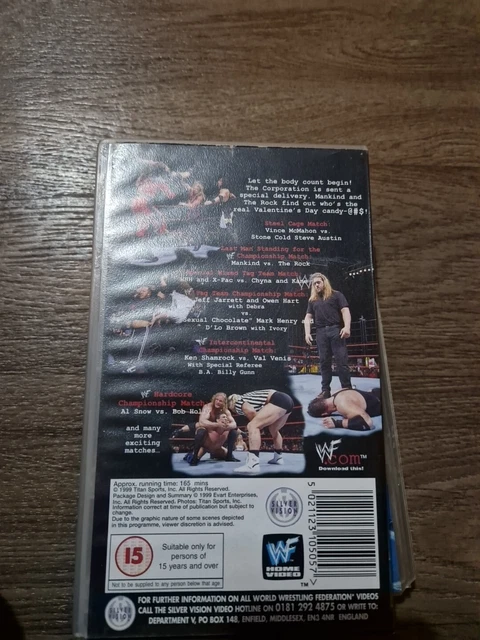 WWF - ST Valentines Day Massacre (VHS, 1999) £1.99 - PicClick UK