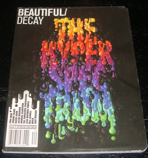 BEAUTIFUL DECAY MAGAZINE Issue T, Pepe Mar, Jeremy Blake, David Shaw ...