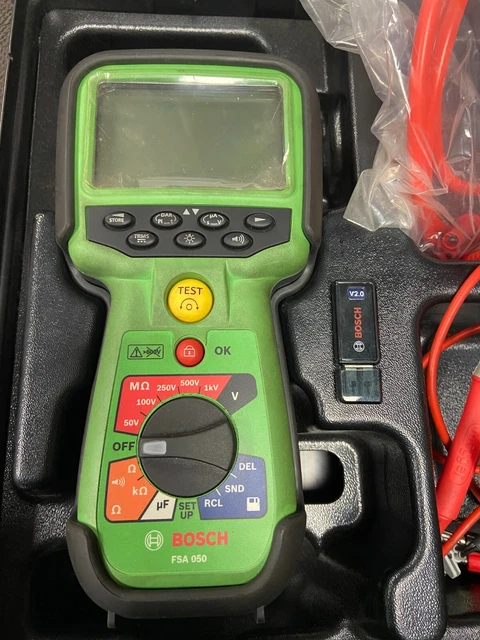BOSCH FSA050 HYBRID Insulation Tester £800.00 - PicClick UK