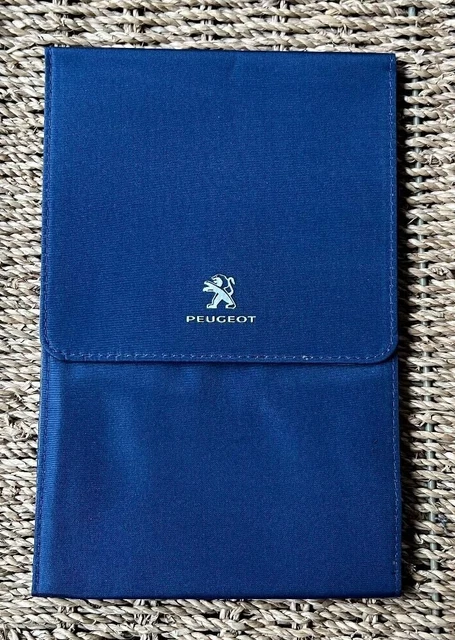 GENUINE PEUGEOT OWNERS Manual Handbook Holder Wallet £19.28 - PicClick UK