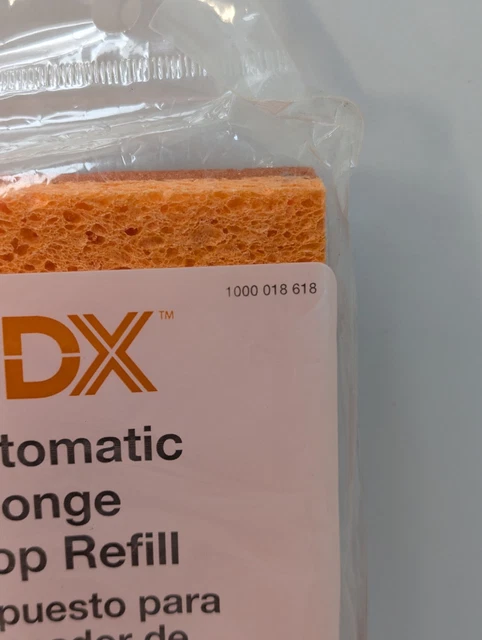HDX AUTOMATIC SPONGE Mop Head Refill - 9" 1000018618 Type S Fits 617 ...