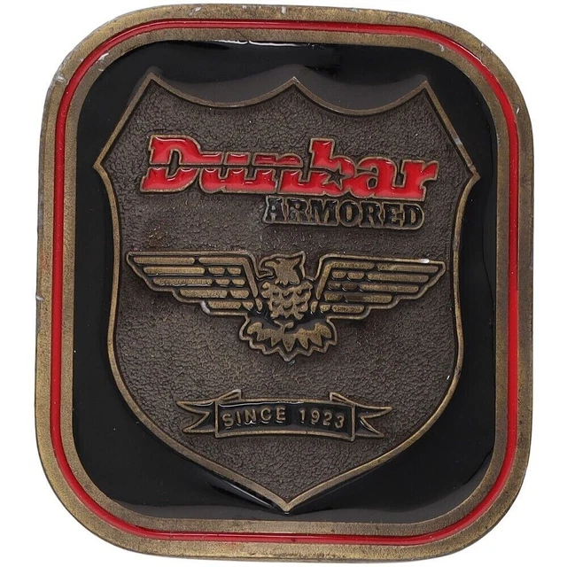 DUNBAR ARMORED TRUCK Rare Security Guard Uniform 1990s Vintage Belt ...