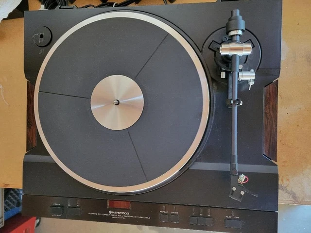 KENWOOD MODEL 5100 Quartz PLL Direct -Drive AutoTurntable with Grado 2C ...