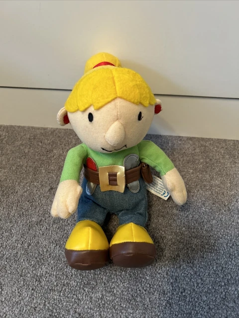 BOB THE BUILDER Wendy Soft Toy Plush Tool Belt Vintage 2000 Small Green ...