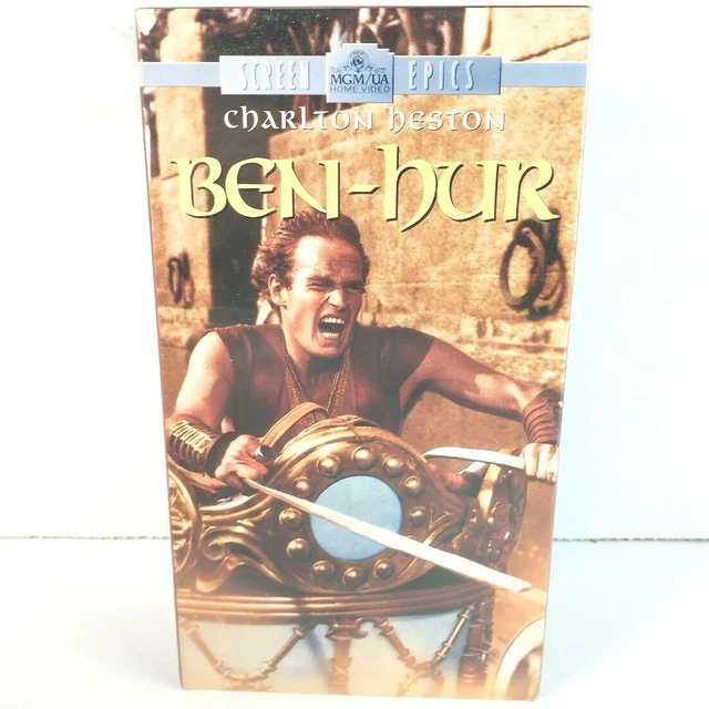 BEN-HUR VHS 1996 Set Of 2 VHS Charlton Heston Movie NEW SEALED £7.20 ...