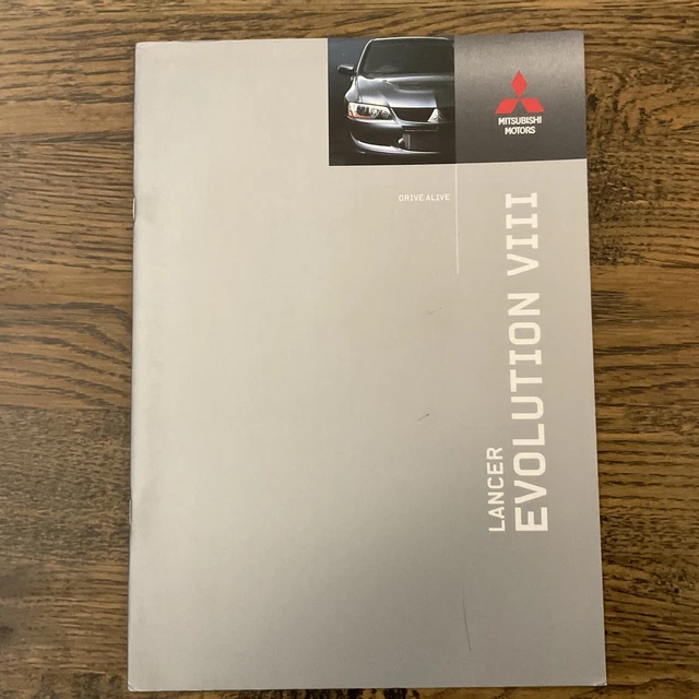 2005 MITSUBISHI LANCER Evolution Viii Mr Uk Brochure EUR 24,50 ...