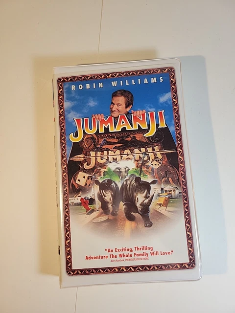 JUMANJI (VHS, 1996, Closed Captioned Clam Shell Case) £16.88 - PicClick UK