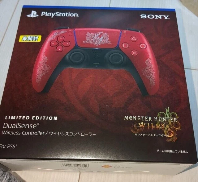 DUALSENSE WIRELESS CONTROLLER Monster Hunter Wilds Limited Edition PS5 ...