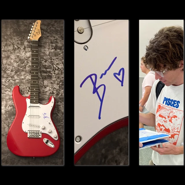 GFA TURNSTILE BANDE Étoile Brendan Yates Signé Électrique Guitare ...