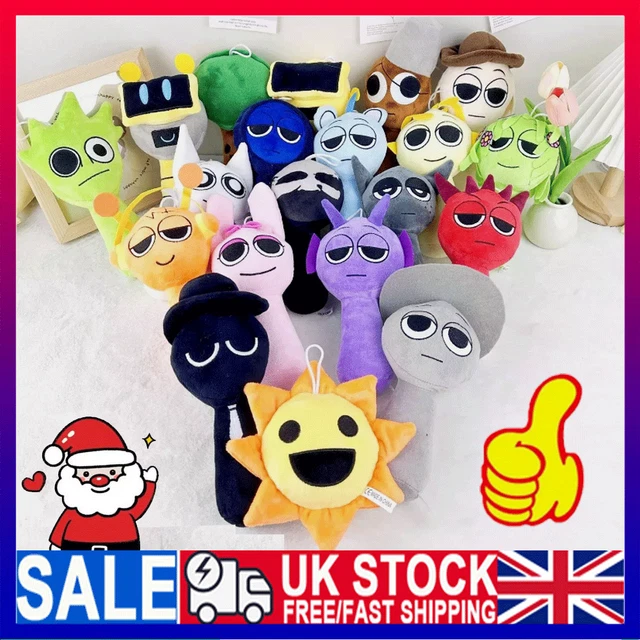 SPRUNKI PLUSH OREN Sprunki Plush Sprunki Fun Bot Plush for Fans Gift UK ...
