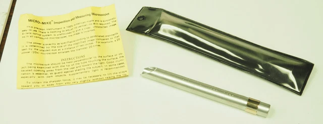 40X MICRO-MIKE INSPECTION & Measuring Microscope Model 4010 DuMaurier ...