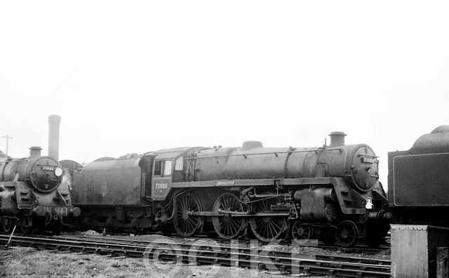 RAILWAY B/W Negative 35mm BR 73088 Basingstoke 1963. £5.50 - PicClick UK