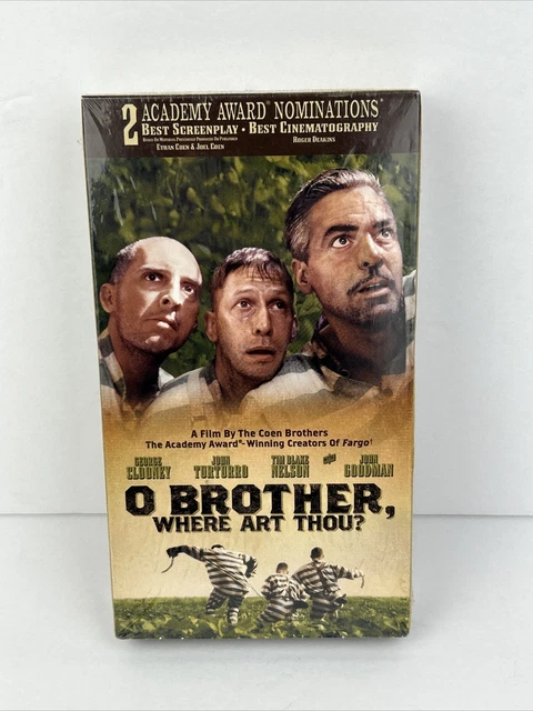 OH BROTHER WHERE Art Thou Home Video (VHS, 2001) Clooney / Goodman ...