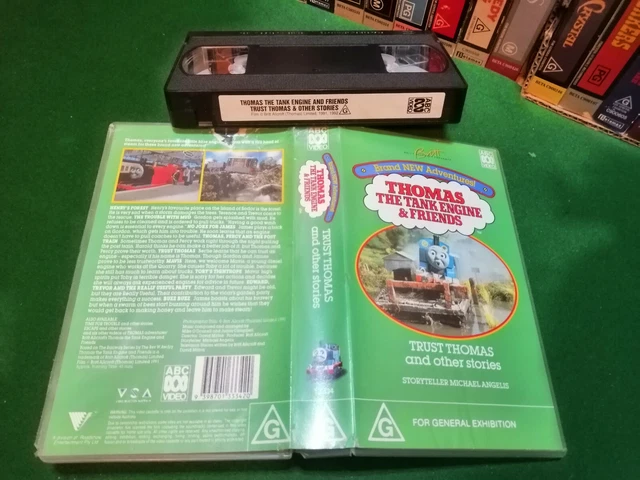 THOMAS THE TANK Engine & Friends VHS Thomas And Stepney 1995 Video Tape ABC EUR 1,19 - PicClick FR