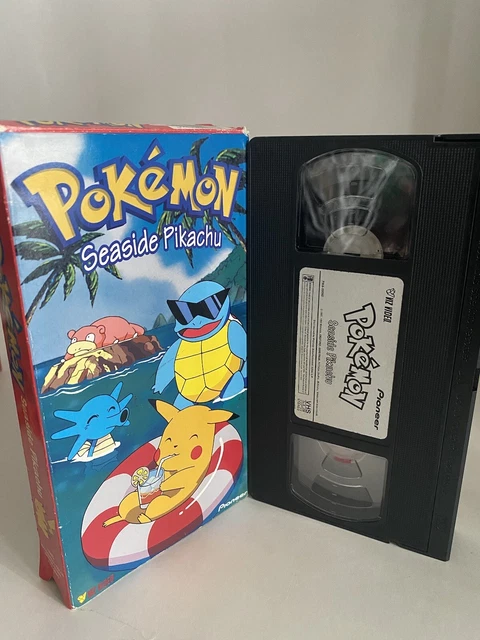 POKEMON SEASIDE PIKACHU VHS Tape The Pokemon Adventure Video Tape ...